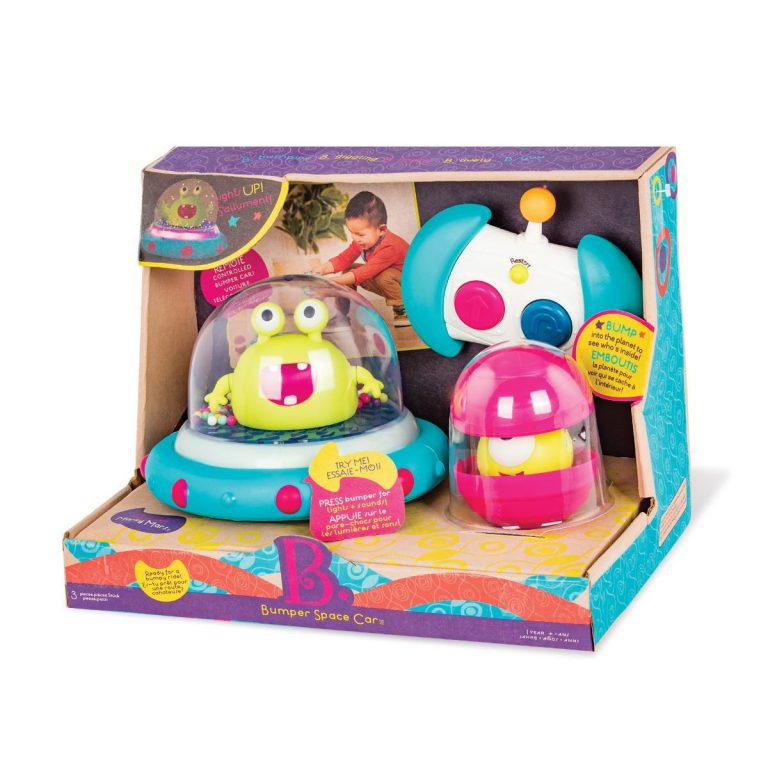 Bumper Space Car | Marky Mars | RC Car Toy | B. toys