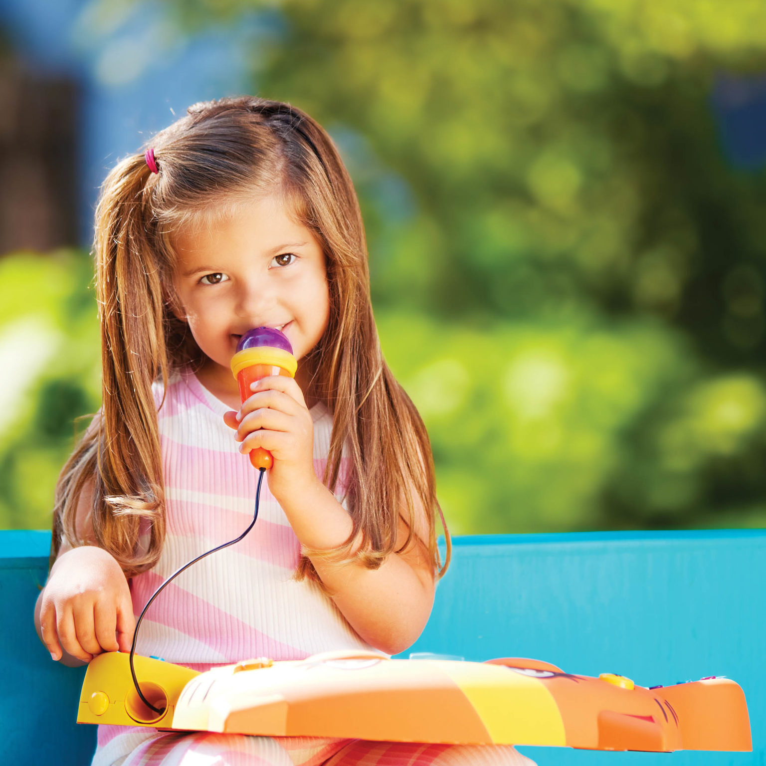 Meowsic | Interactive Cat Piano & Microphone | B. toys