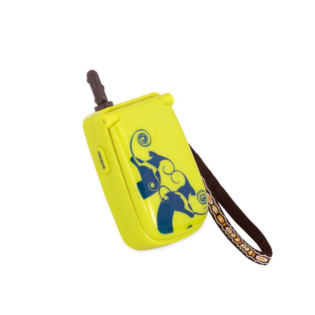 Hellophone - Green | Interactive Toy Cellphone | B. toys