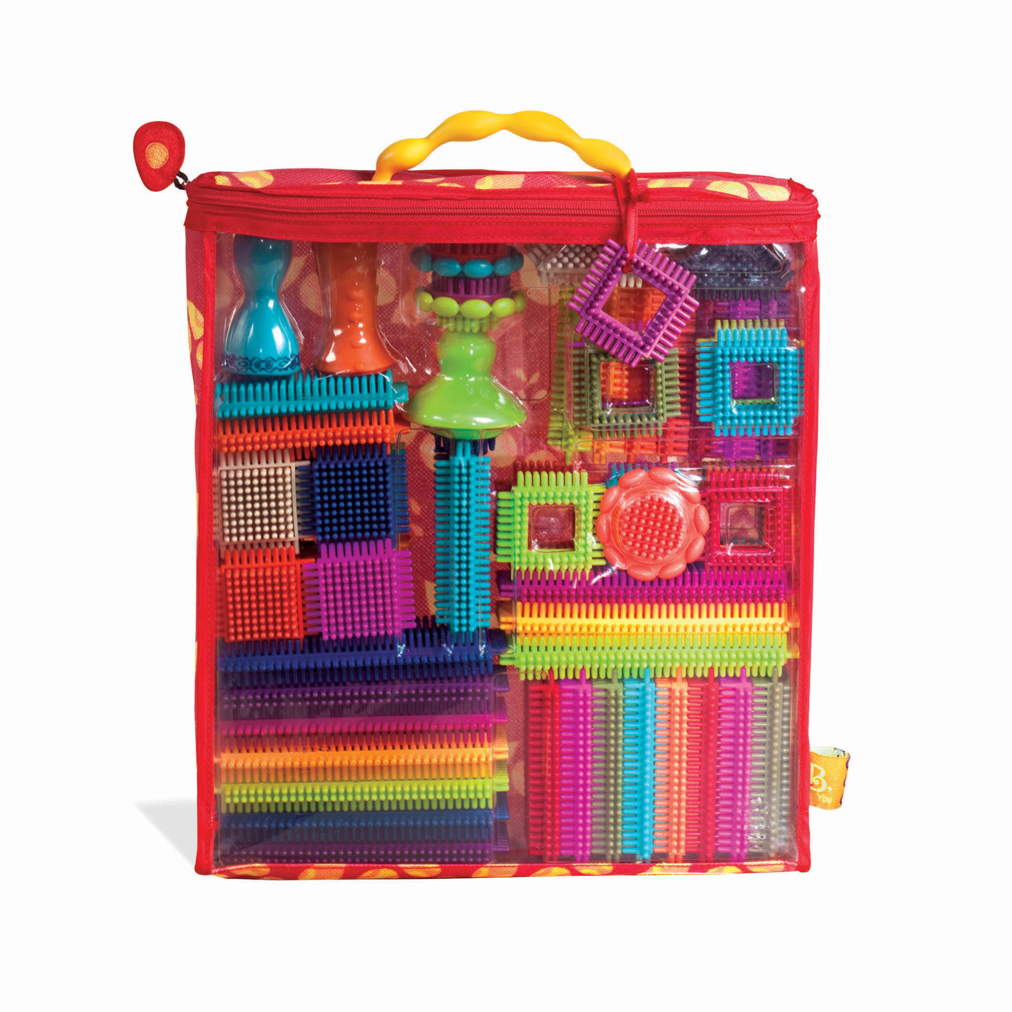 Bristle Blocks Stackadoos | Building Play Set | B. toys