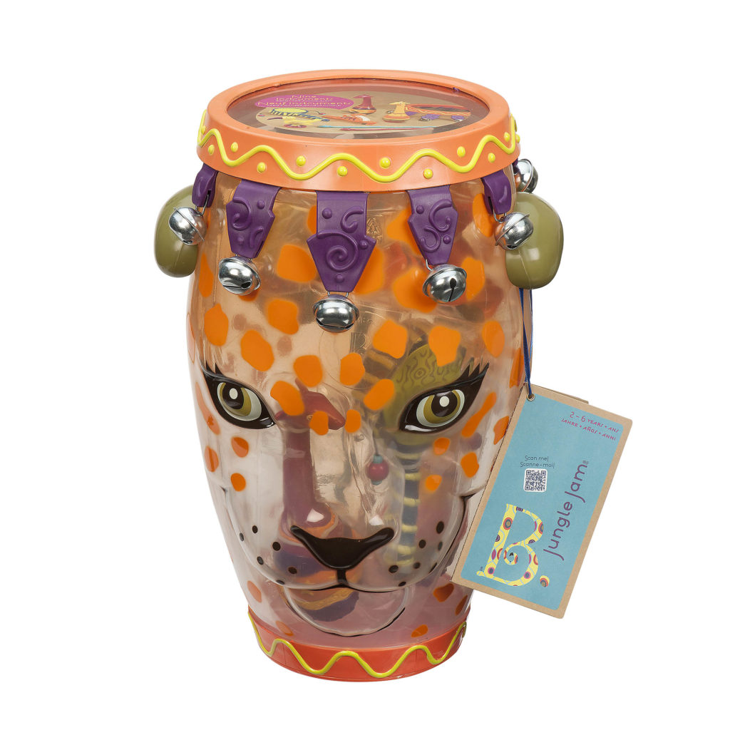 Jungle Jam - Orange | Musical Instrument Set | B. toys