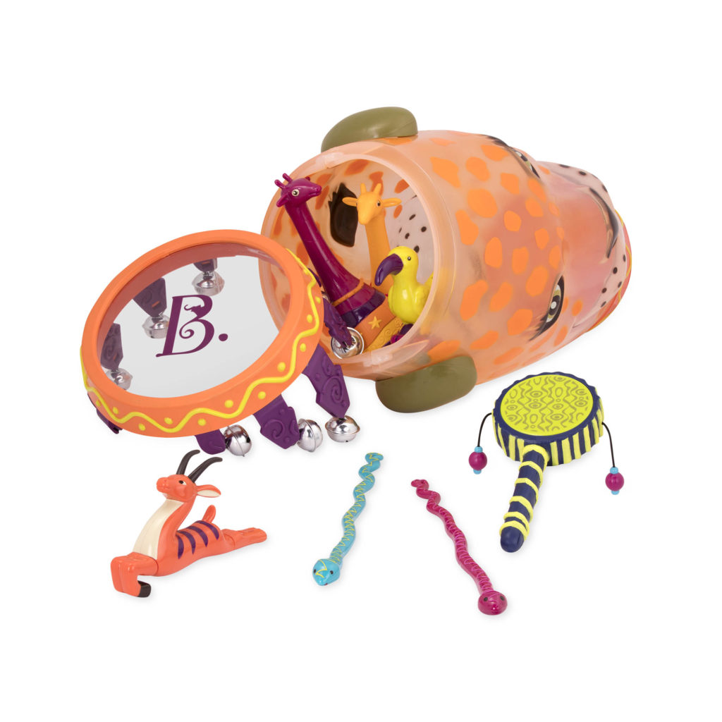 Jungle Jam - Orange | Musical Instrument Set | B. toys
