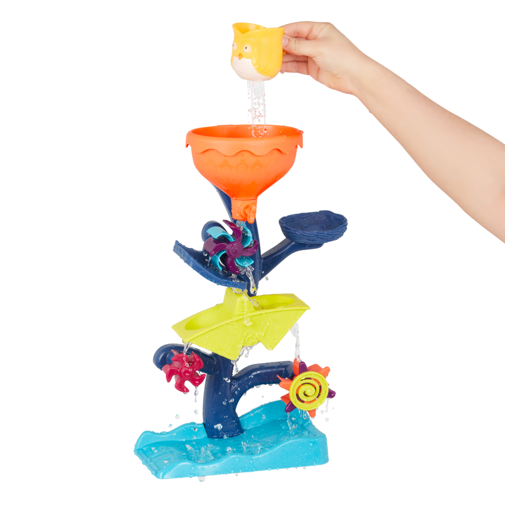 Owl About Waterfalls | Kids' Water Wheel | B. toys