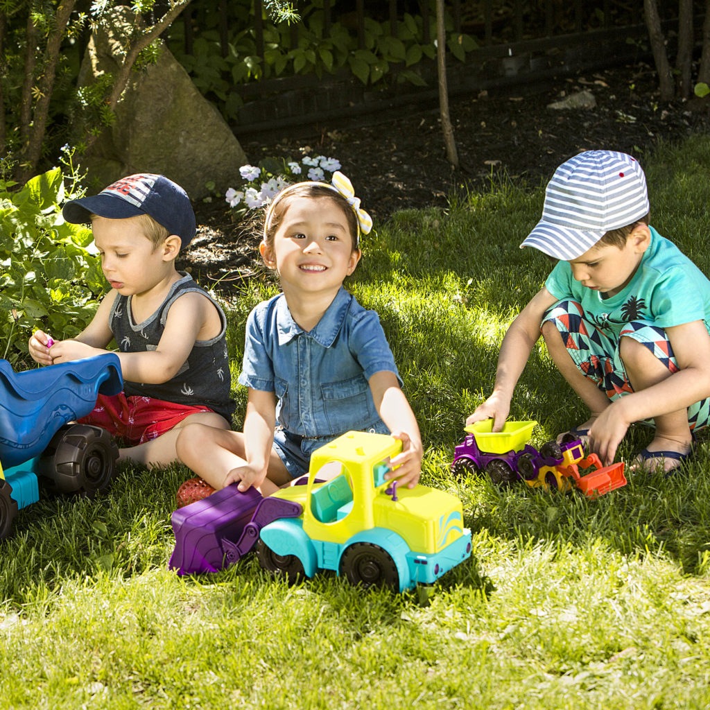 Loadie Loader - Green | Front-End Loader | B. toys