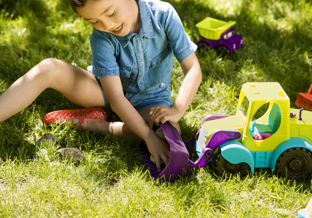 Loadie Loader - Green | Front-End Loader | B. toys