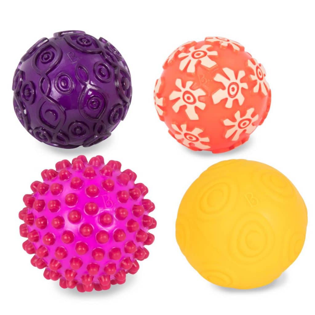 Oddballs | 4 Sensory Balls | B. baby