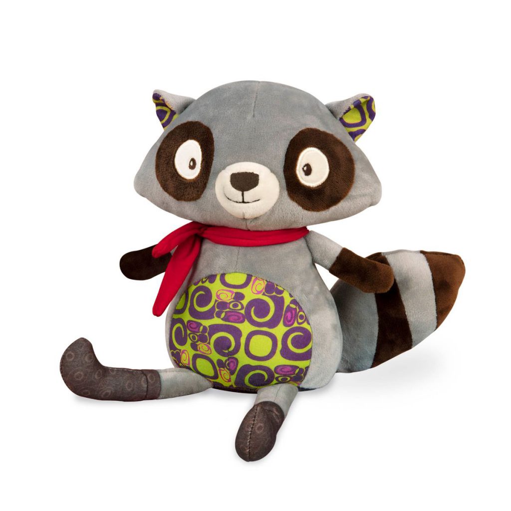 Happy Yappies - Rascal | Interactive Plush Raccoon | B. toys