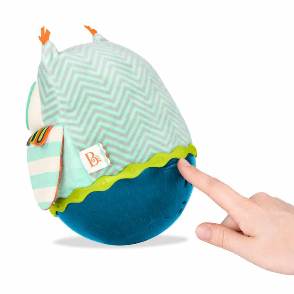 Owl Be Back | Roly-Poly Toy | B. baby
