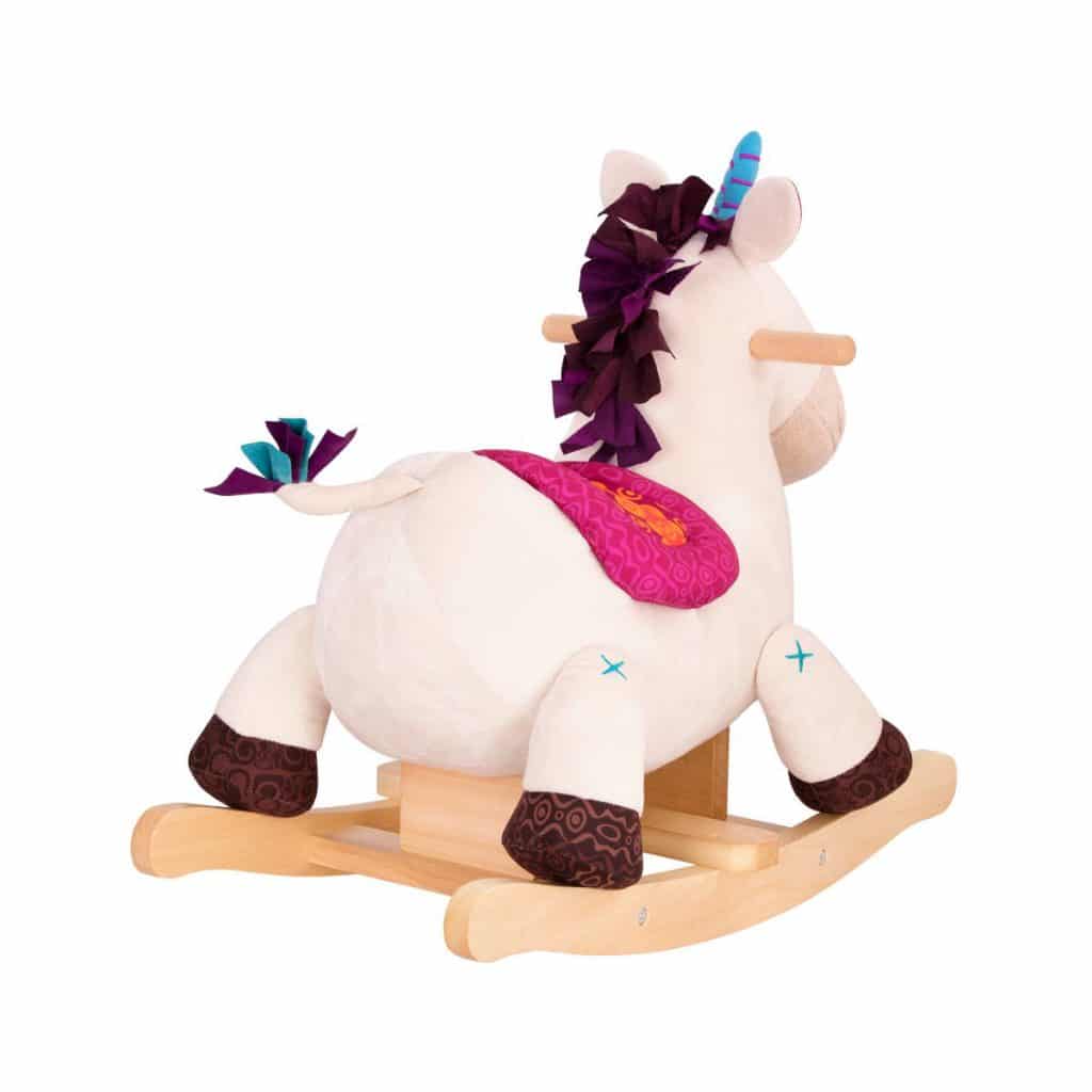 Rodeo Rocker - Dilly-Dally | Unicorn Rocking Toy | B. toys