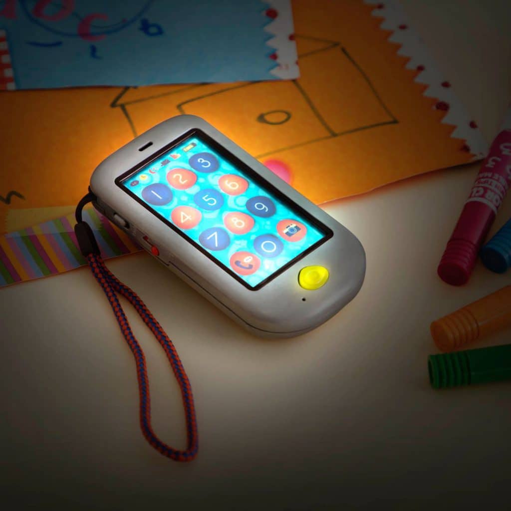 Hi!! Phone - Silver | Toy Smartphone | B. toys