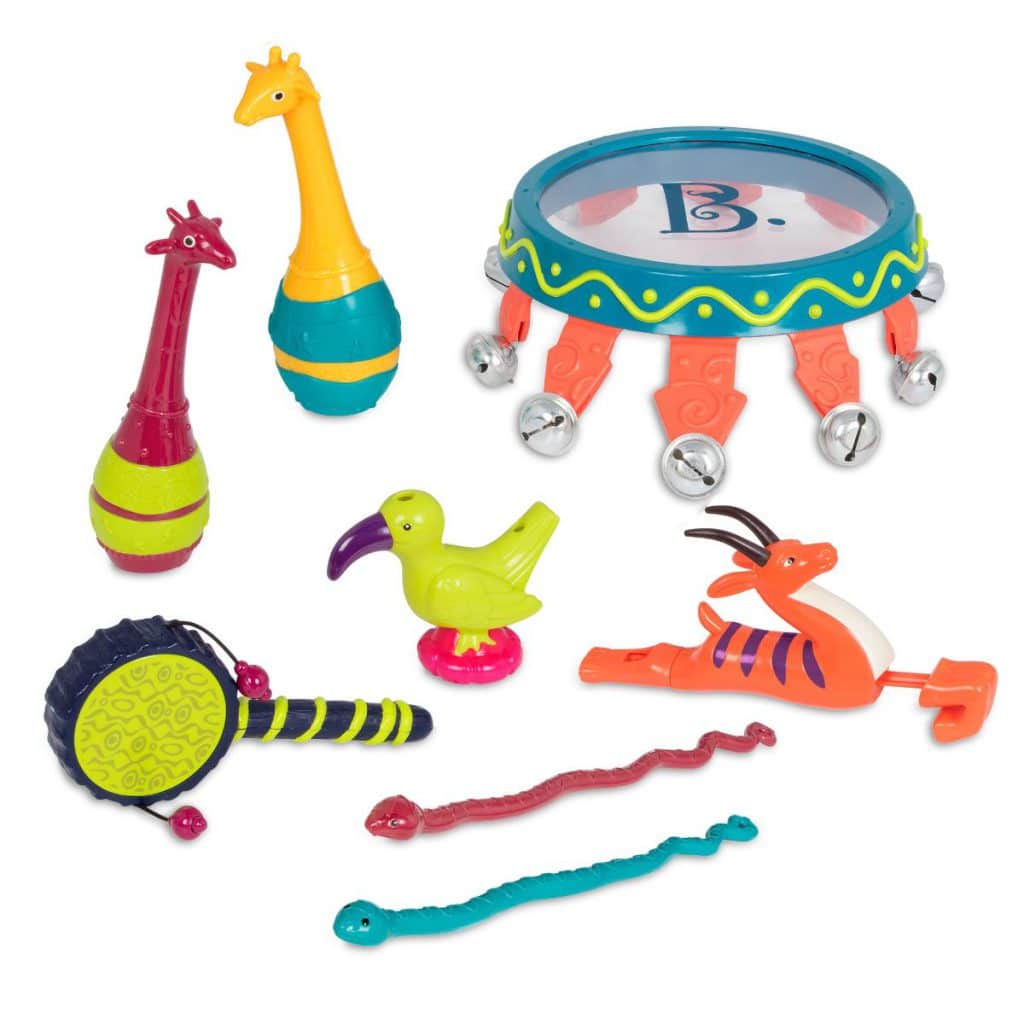 Jungle Jam - Blue | Musical Instrument Set | B. toys