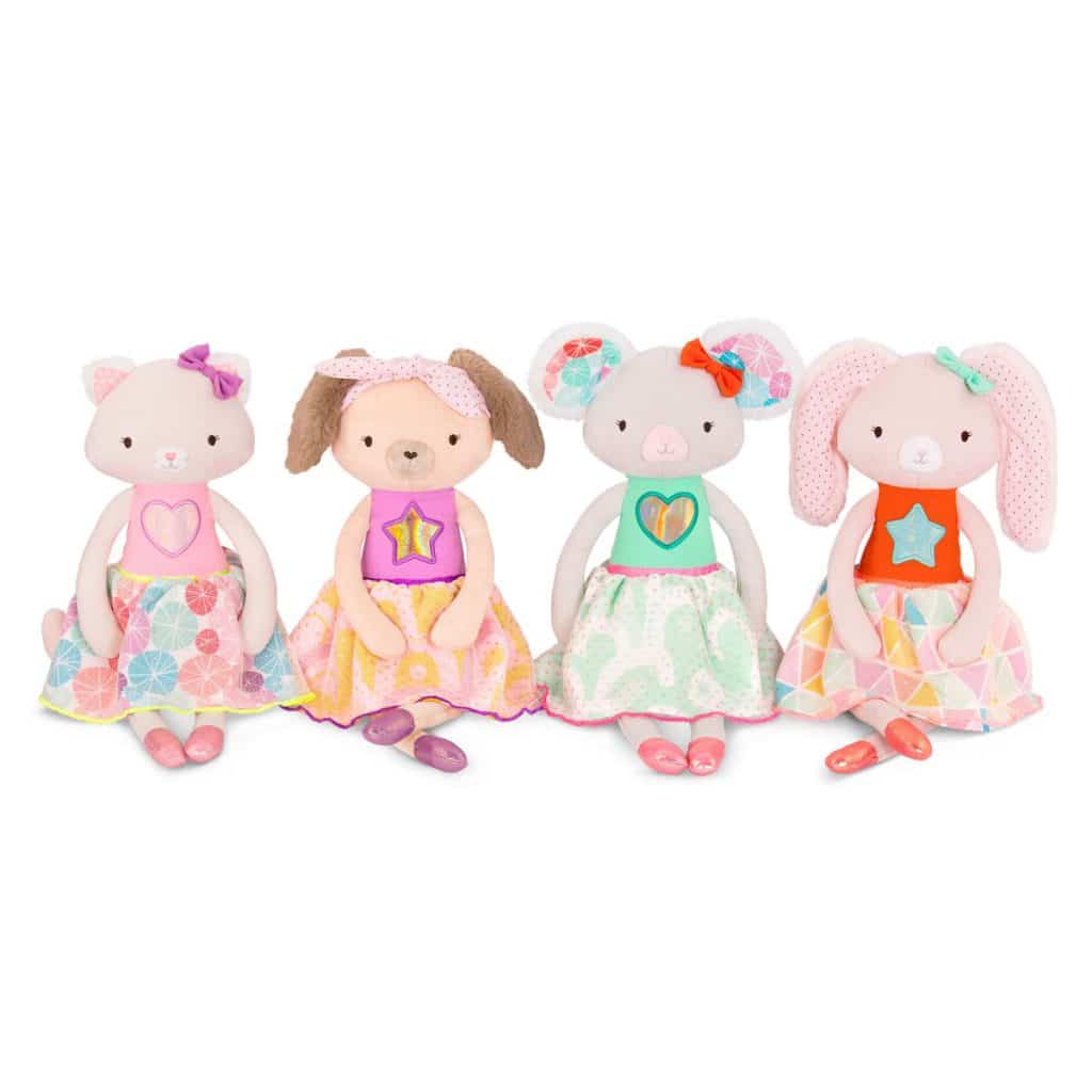 Melody Mouse | Plush Mouse Doll | B. toys