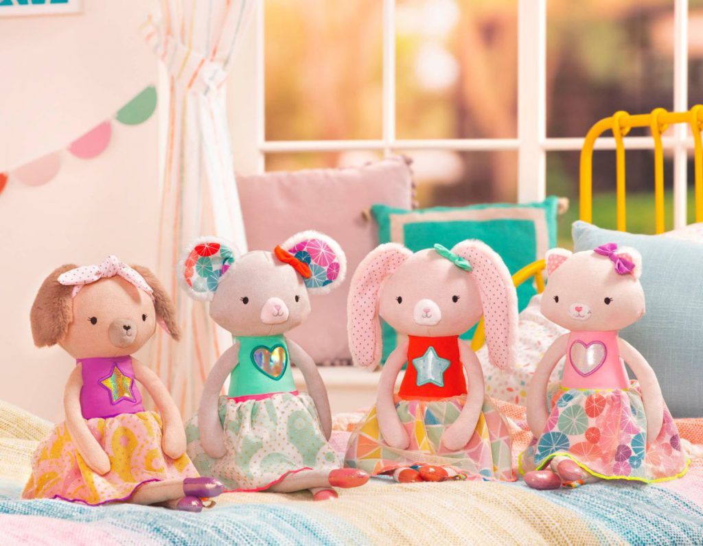 Cali Cat | Plush Cat Doll | B. toys