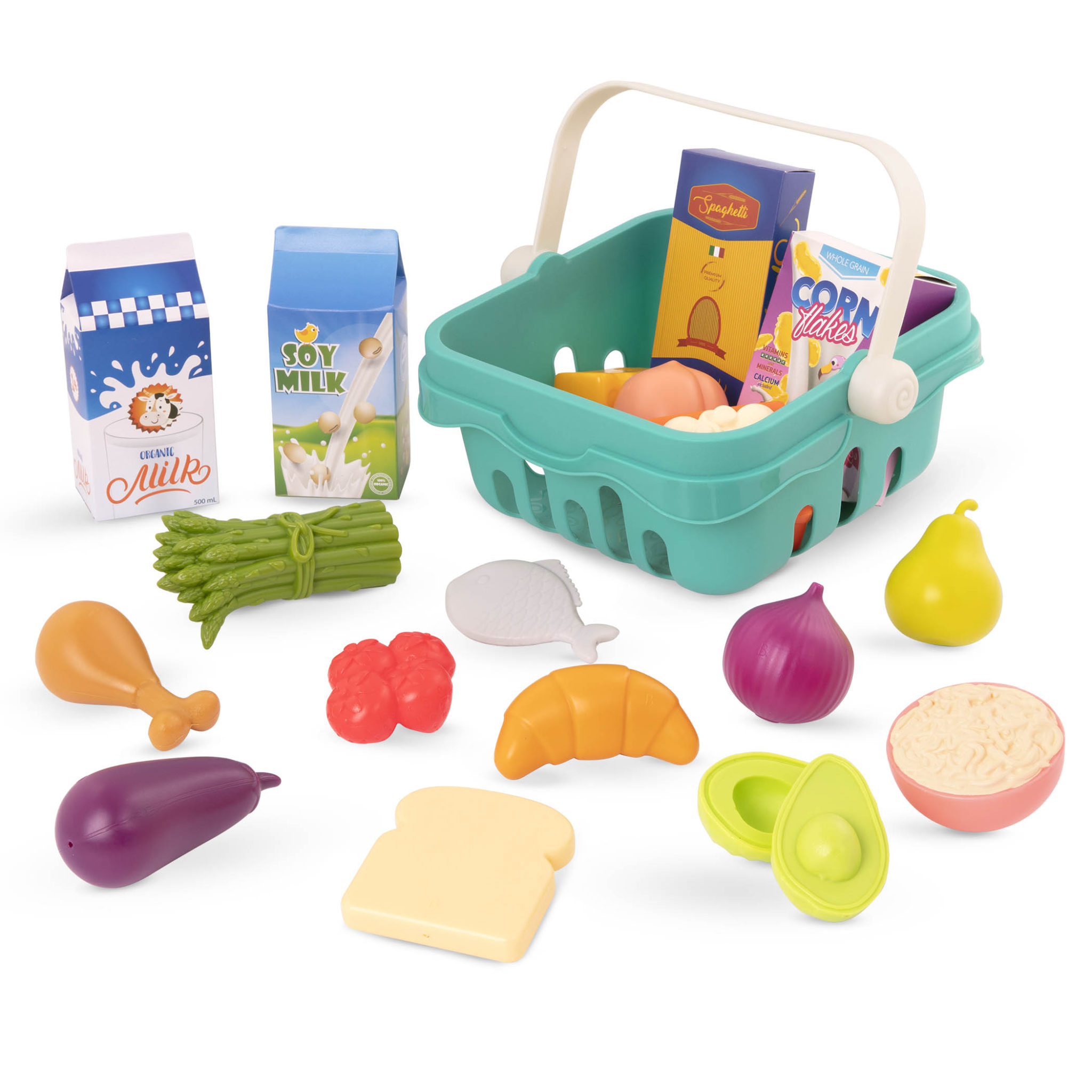 Freshly Picked | Play Food & Basket | B. toys