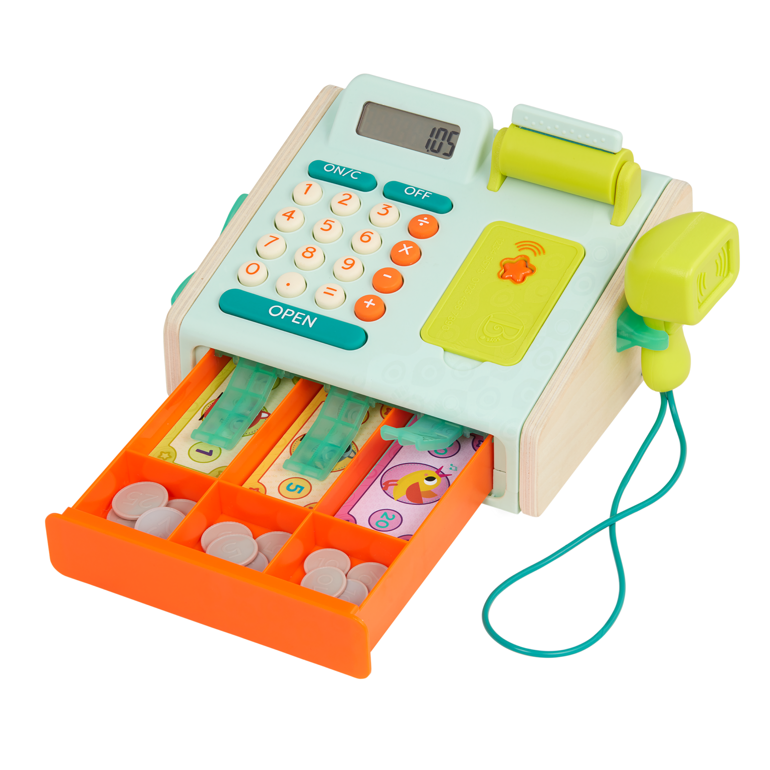 Mini Cashier Playset | Toy Cash Register | B. toys