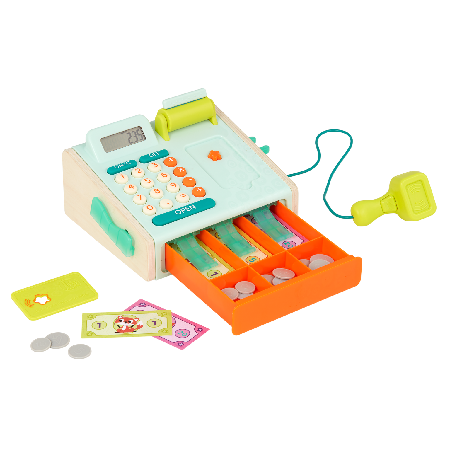 Mini Cashier Playset | Toy Cash Register | B. toys