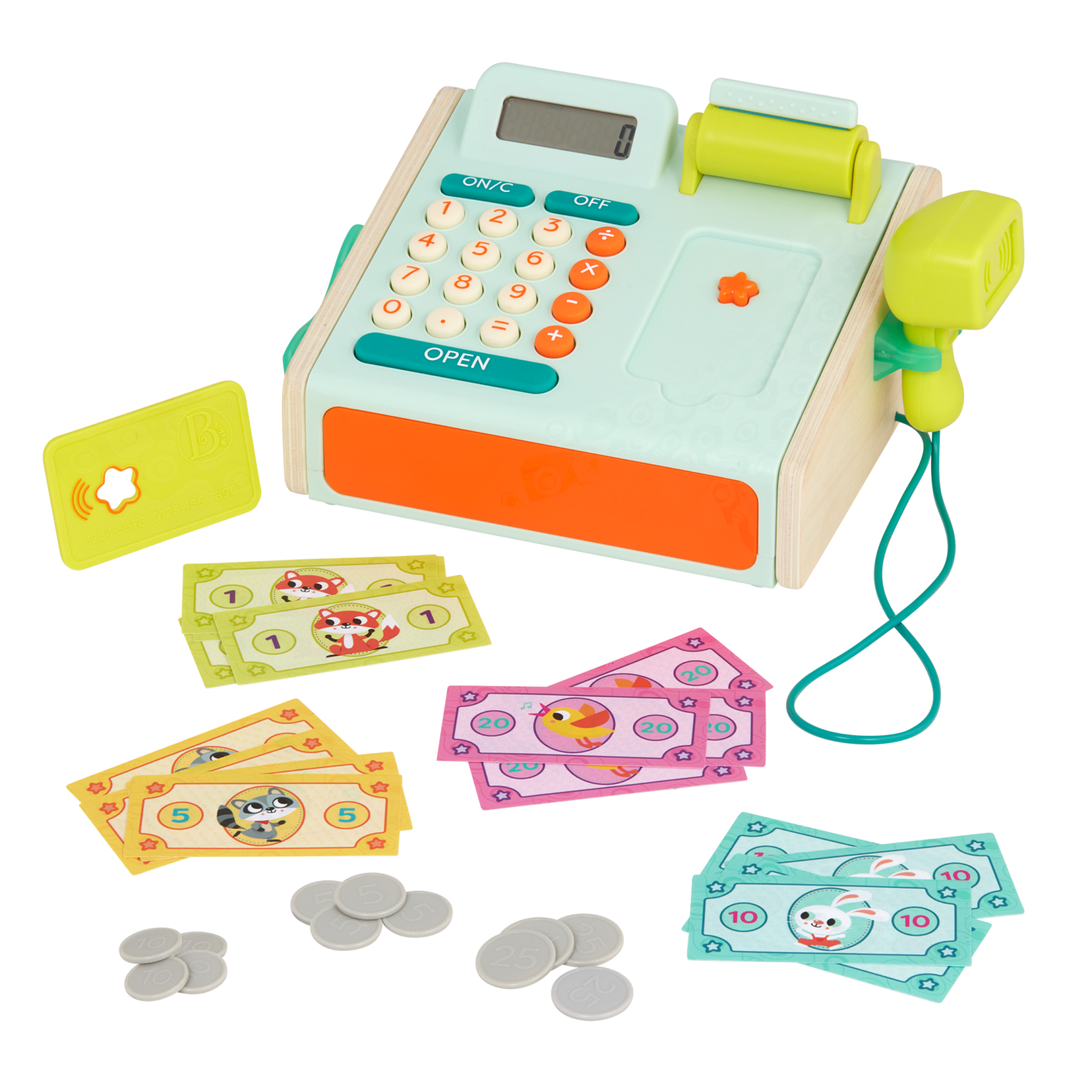 Mini Cashier Playset | Toy Cash Register | B. toys