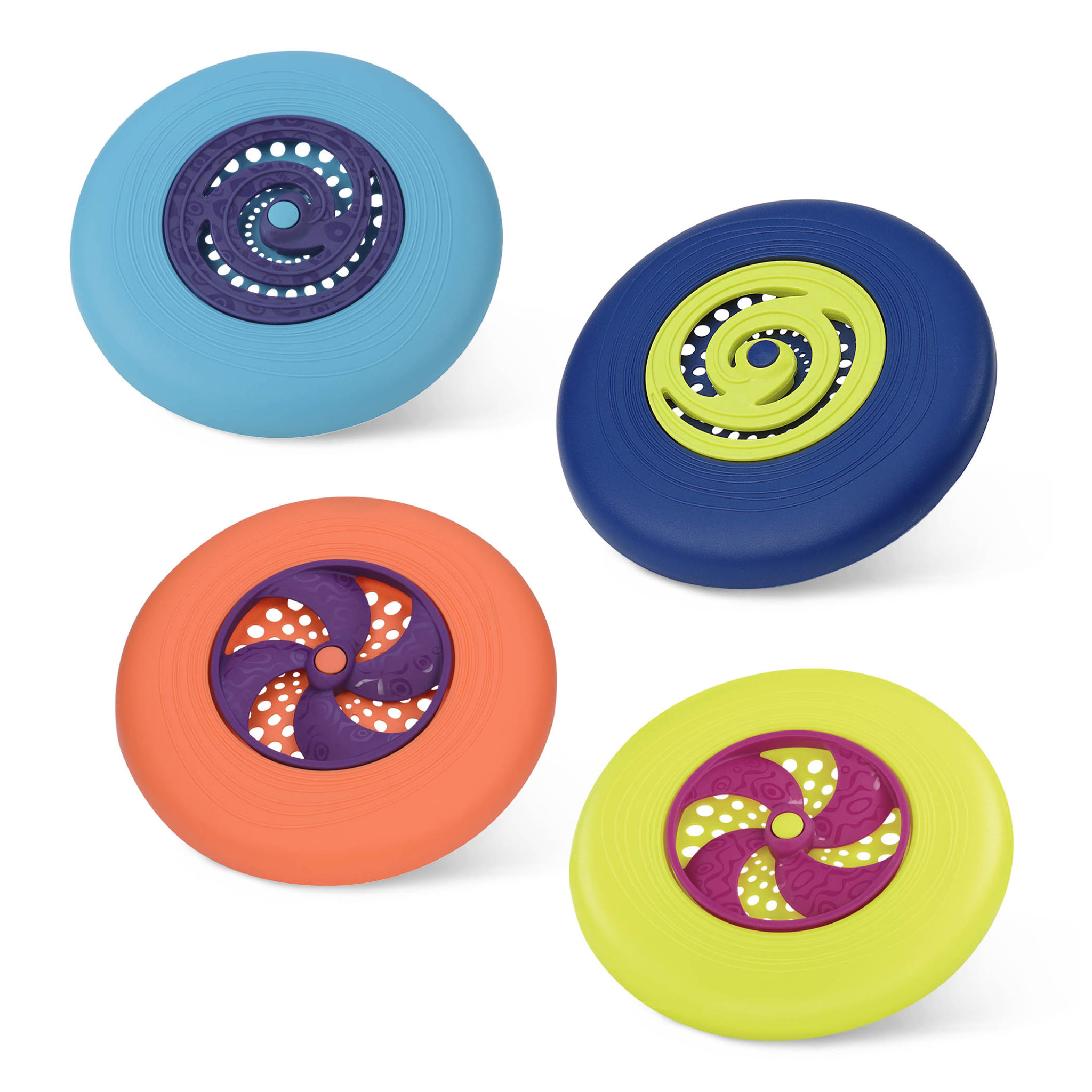 Disc-Oh! | 4 Flying Discs | B. toys