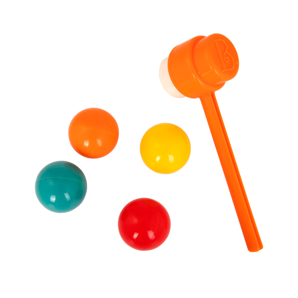 Whacky Ball - Red | Pounding Toy | B. toys