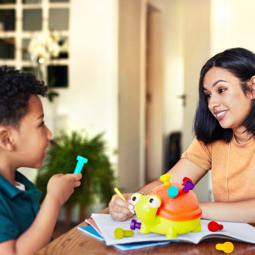 Teaching Turtle | Counting Toy with Lights and Sounds | B. toys