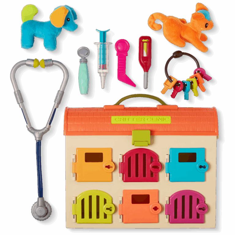 Critter Clinic | Vet Set for Kids | B. toys