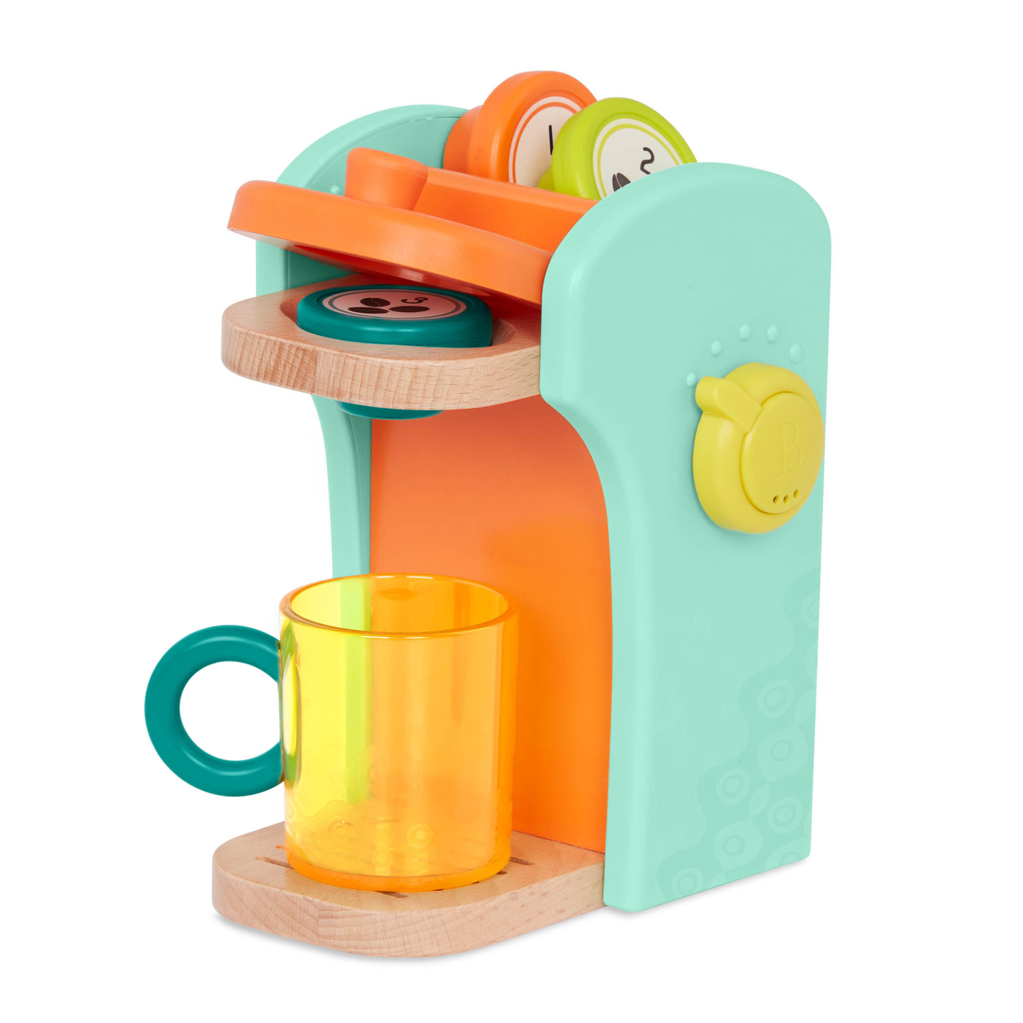 Café au Play | Wooden Coffee Maker Set | B. toys