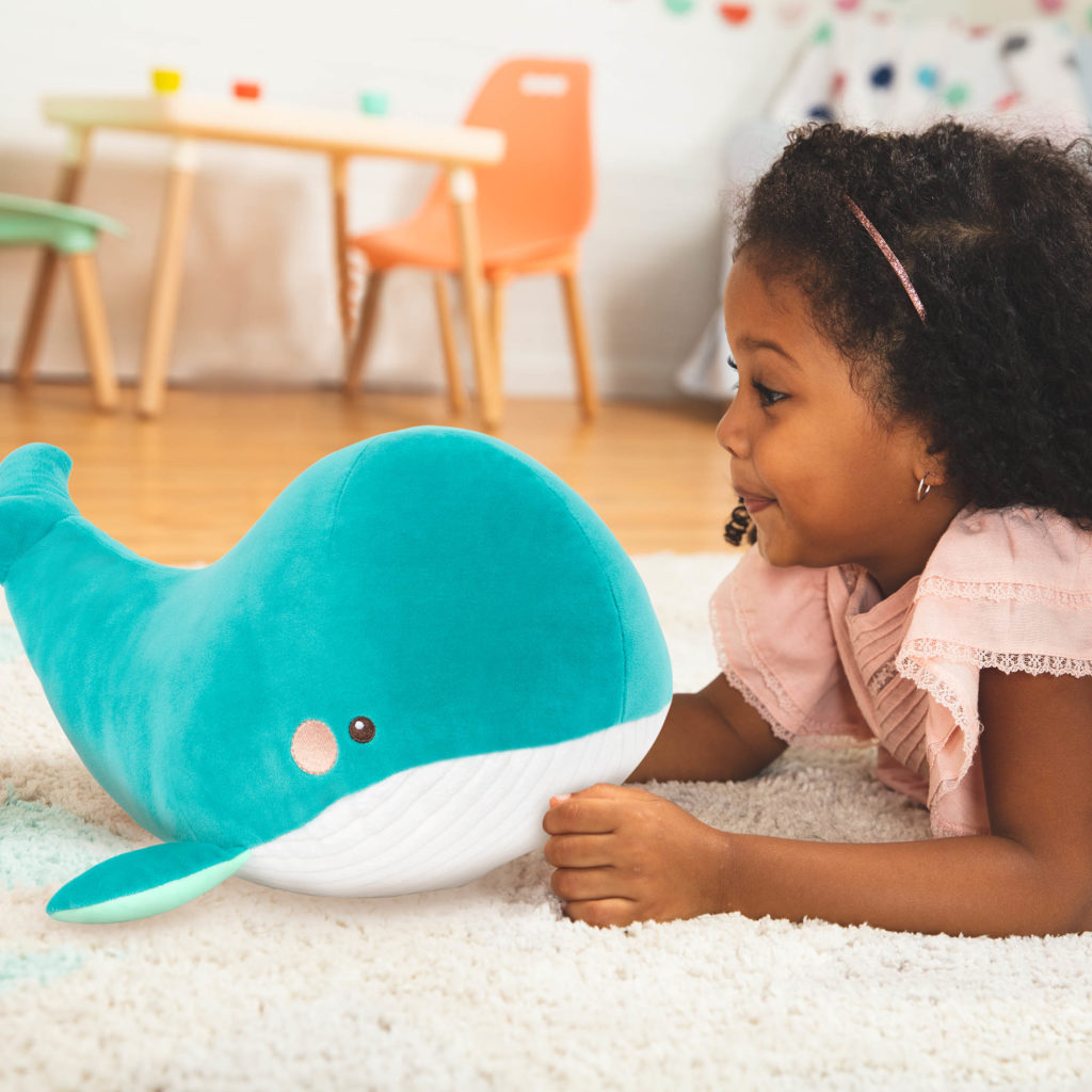 Huggable Squishies - Willow Whale | Stuffed Animal | B. softies