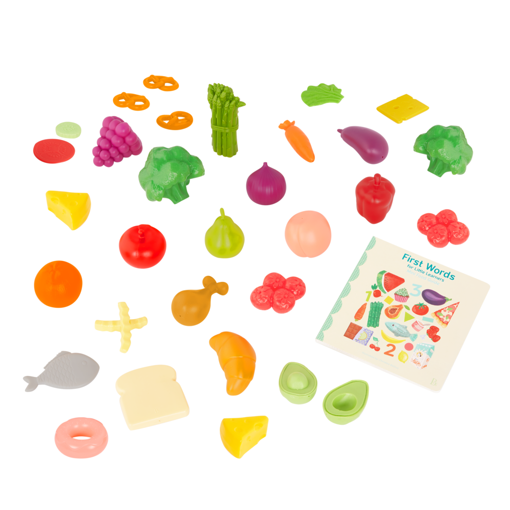 Foodie Fun Play Food Board Book B Toys foodie-fun-play-food-board-book-b-toys
