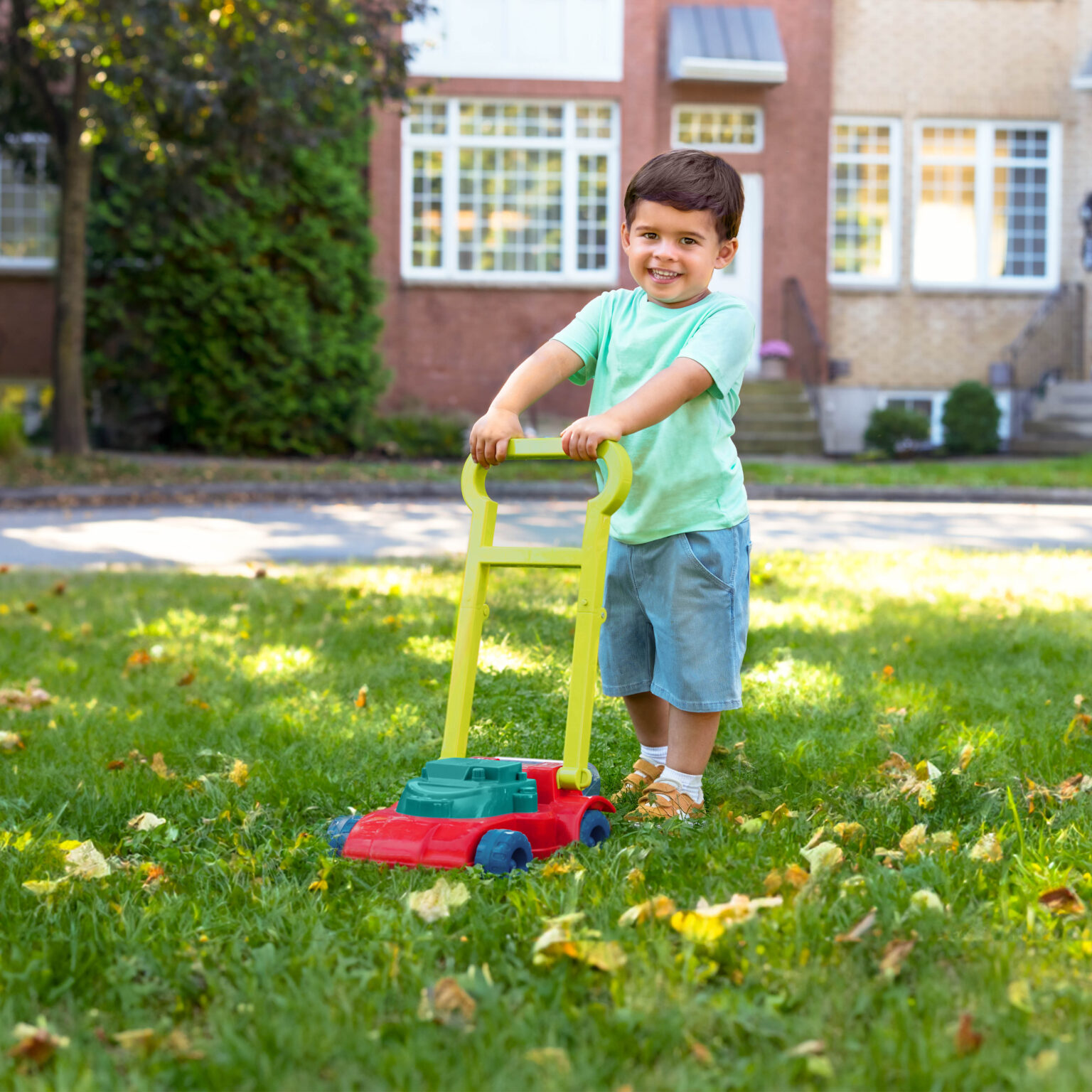 Mini Mower | Toy Lawn Mower | B. toys