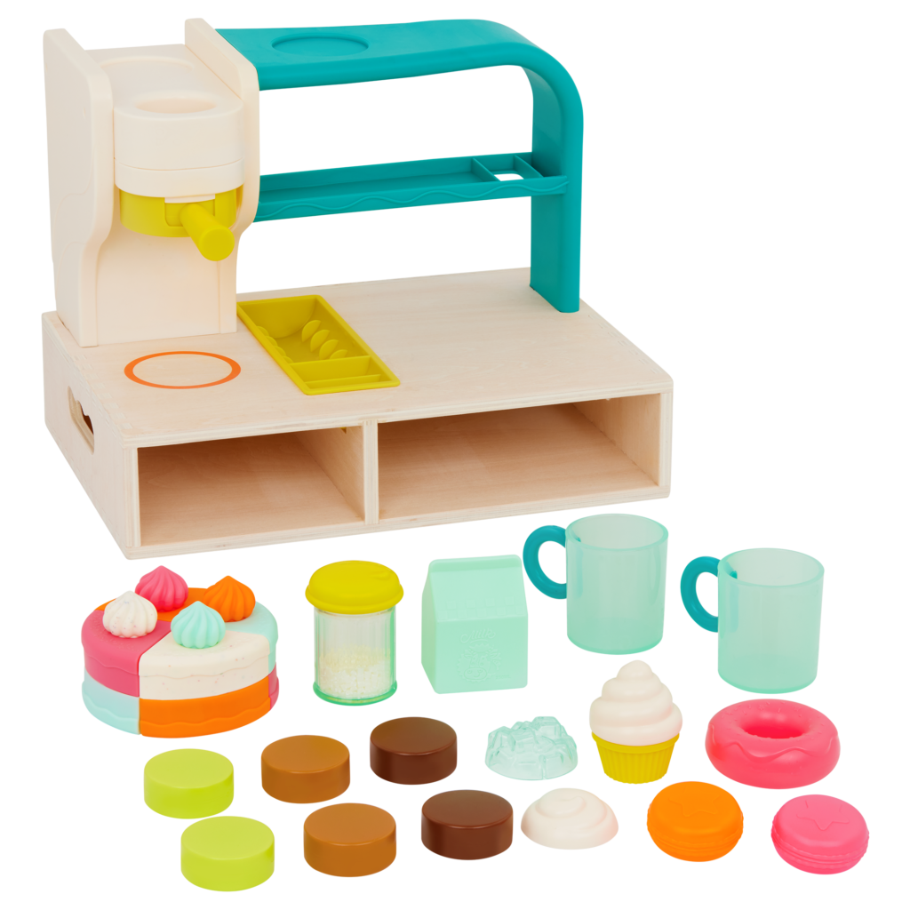 Mini Chef - Coffee Shop Playset | Pretend Play Set | B. toys
