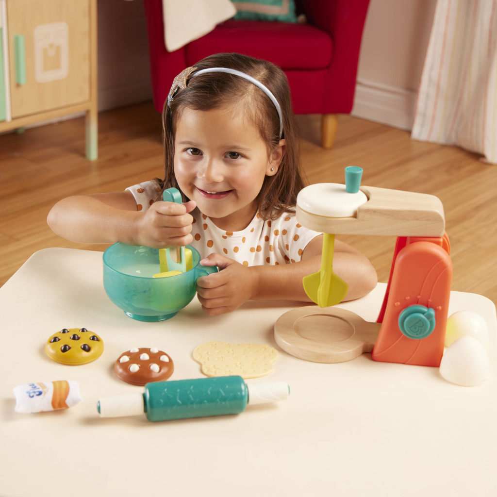 Mini Chef Mix Bake Playset Baking Play Set B Toys