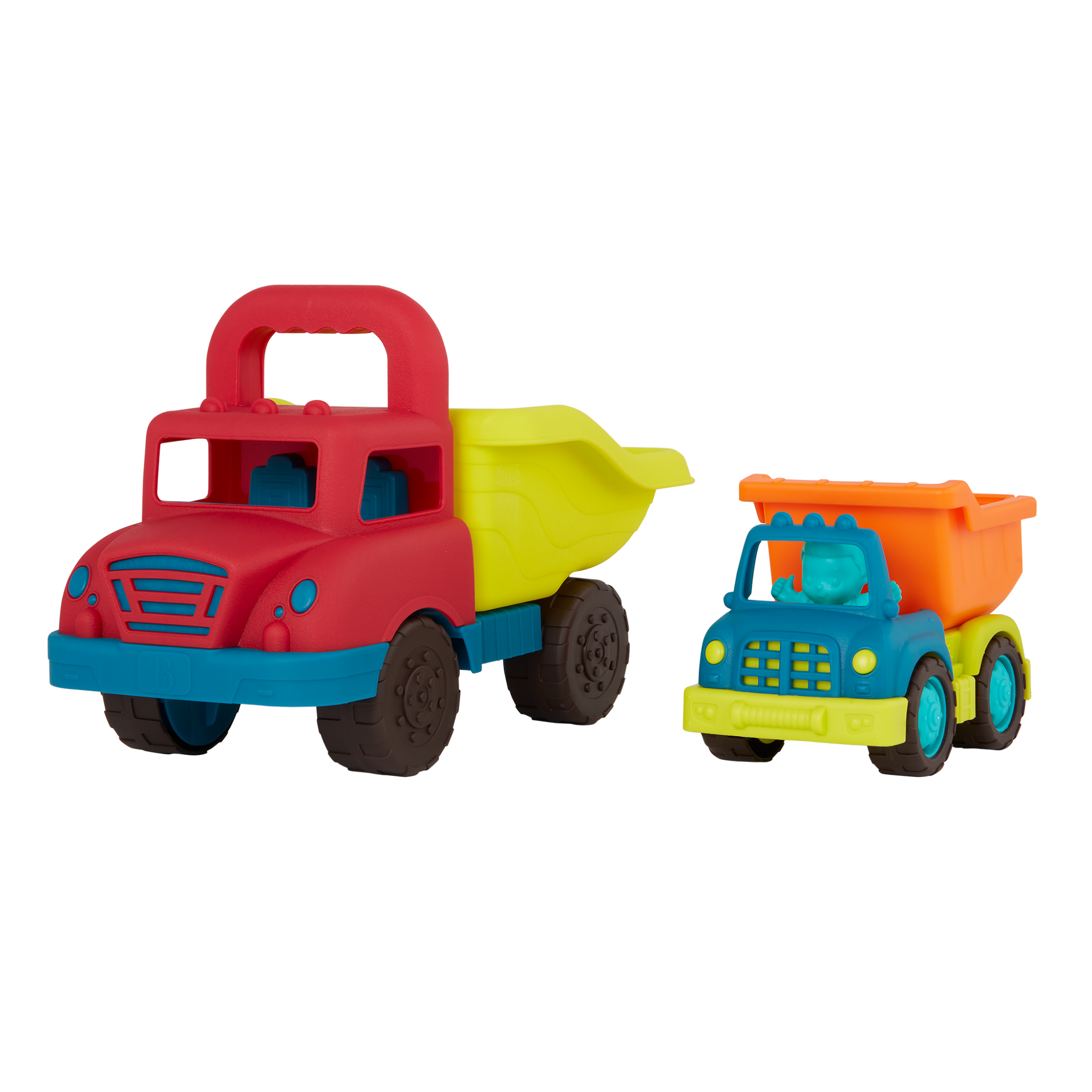 Grab-n-Go Truck Set | Toy Dump Trucks | B. toys