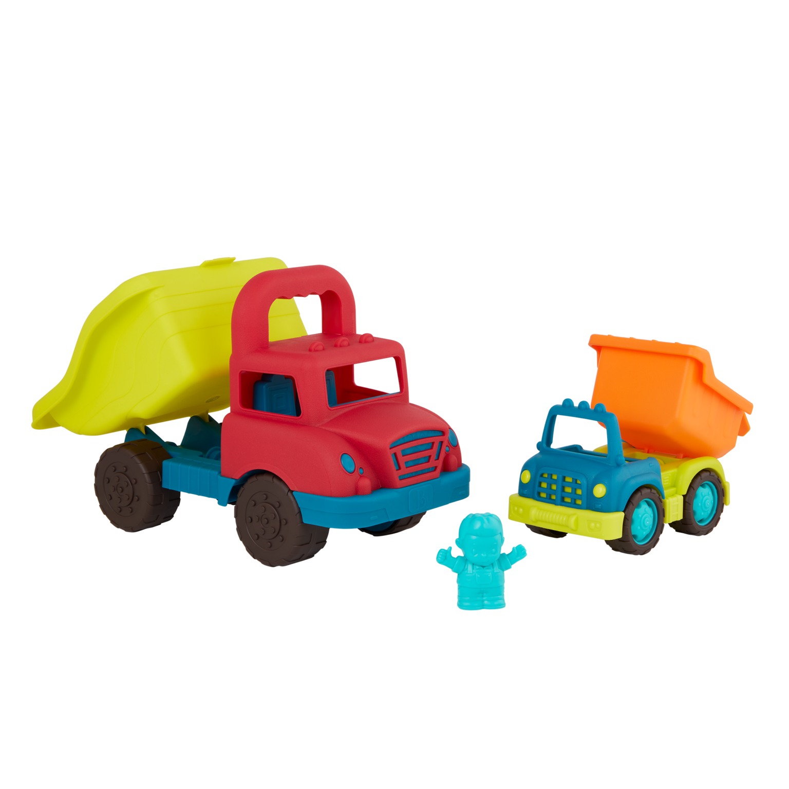 Grab-n-Go Truck Set | Toy Dump Trucks | B. toys