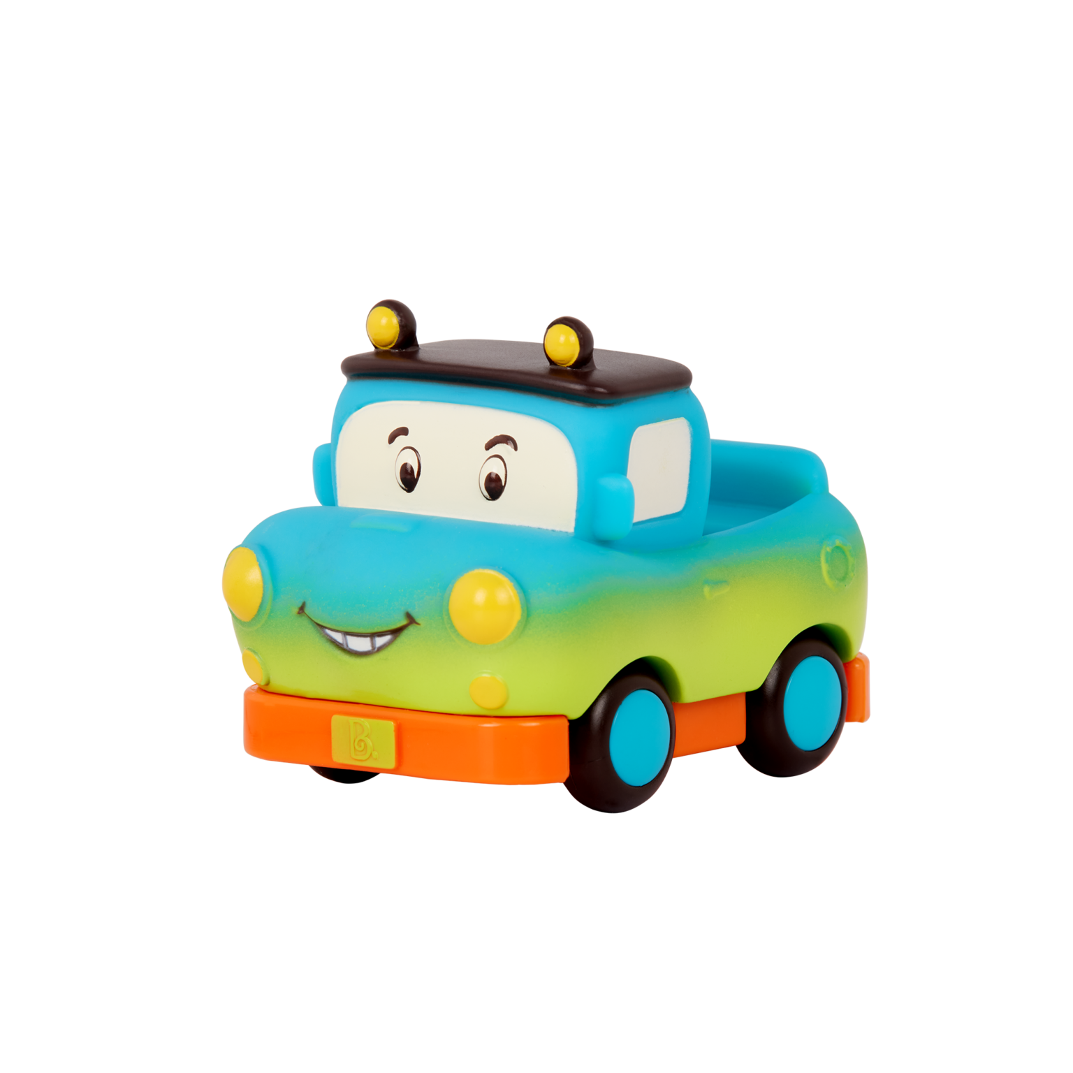 Mini Wheeee-ls! - Muddy Miles | Pull-Back Pickup Truck | B. toys