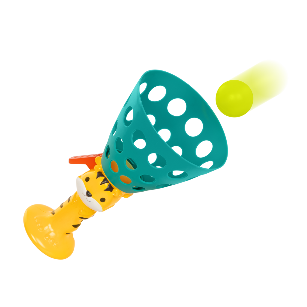 Pop 'n' Launch | Pop & Catch Ball Game | B. toys
