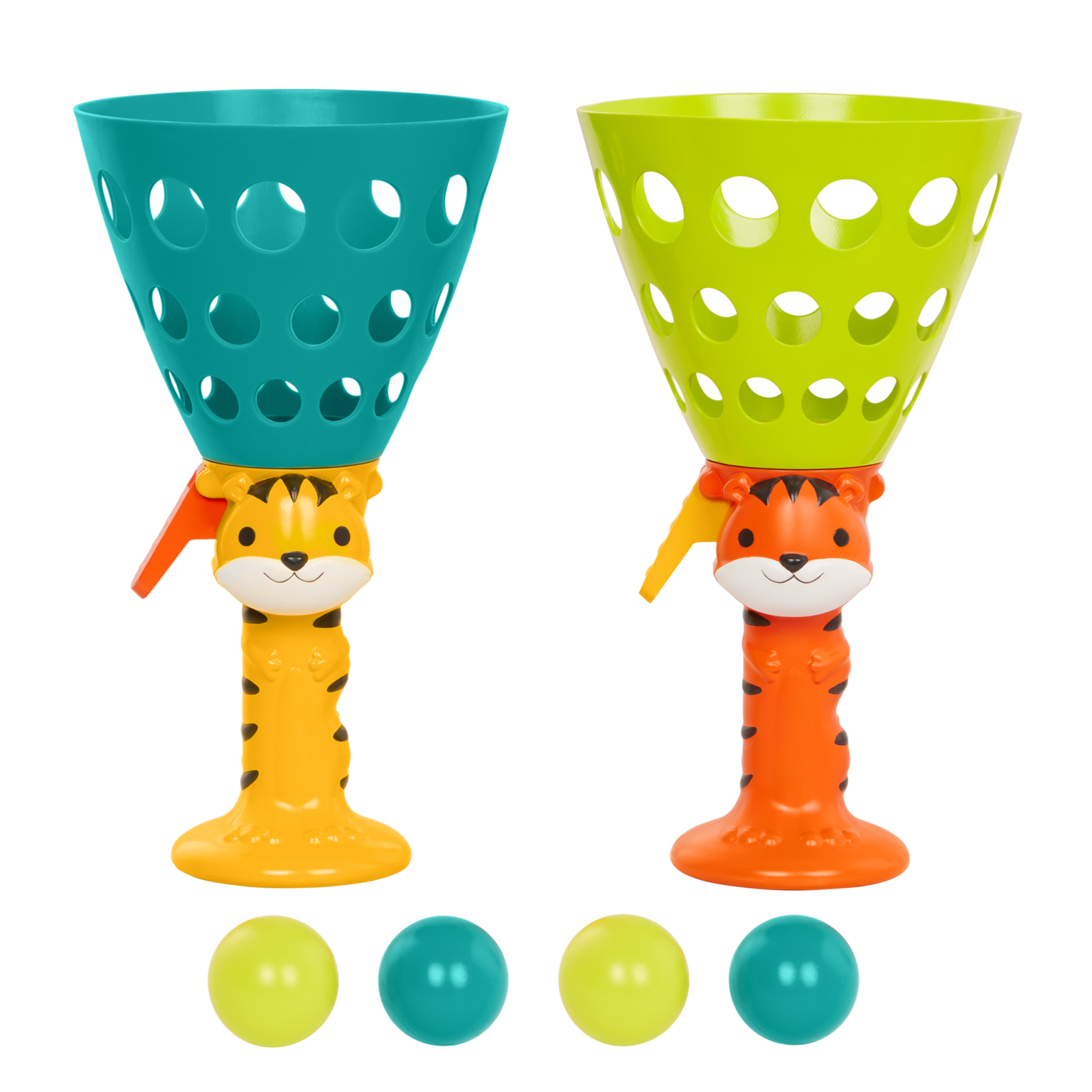 Let's Glow Bowling! - Orange | Kids' Bowling Set | B. toys