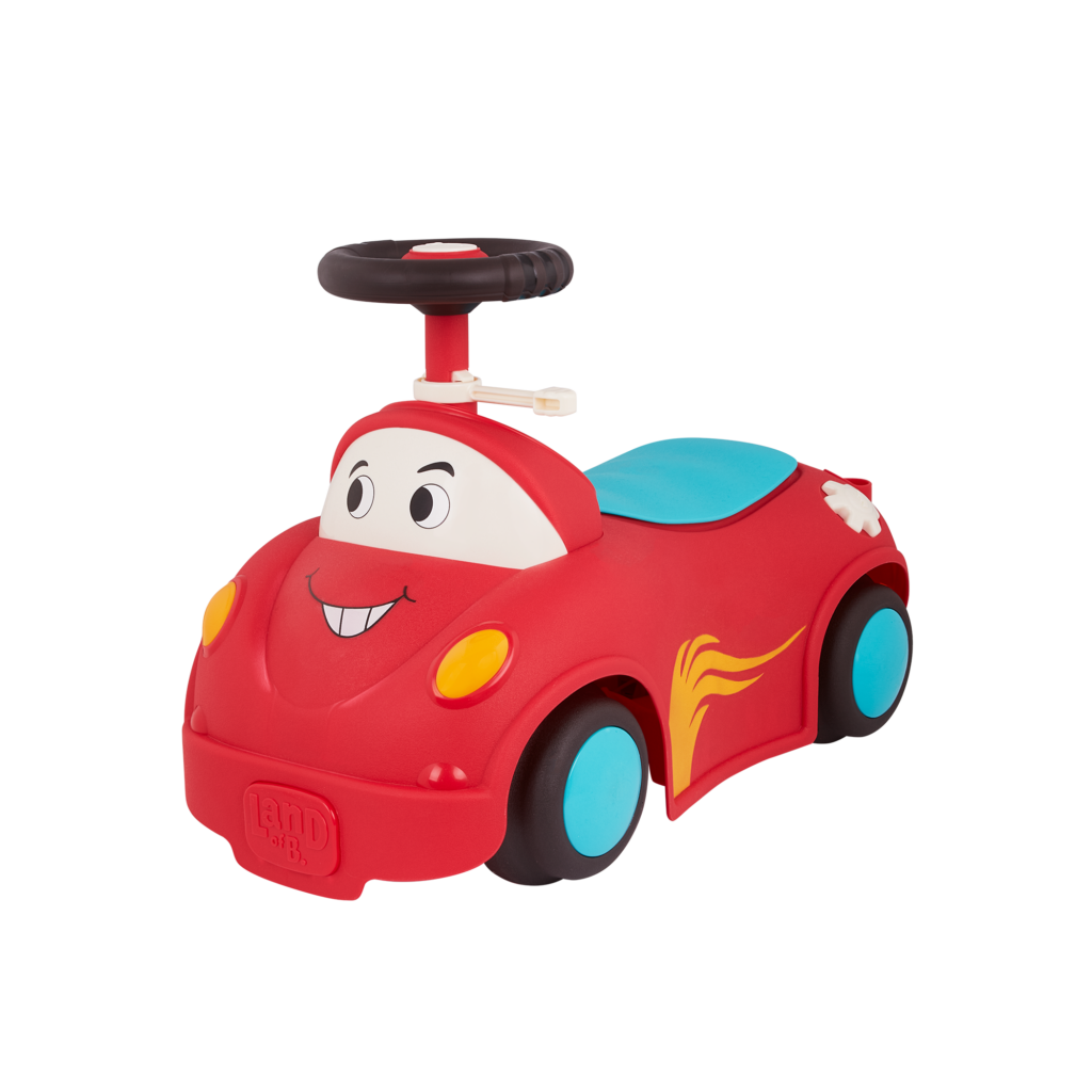 Rollin' Riders | Ride-On Race Car | B. toys