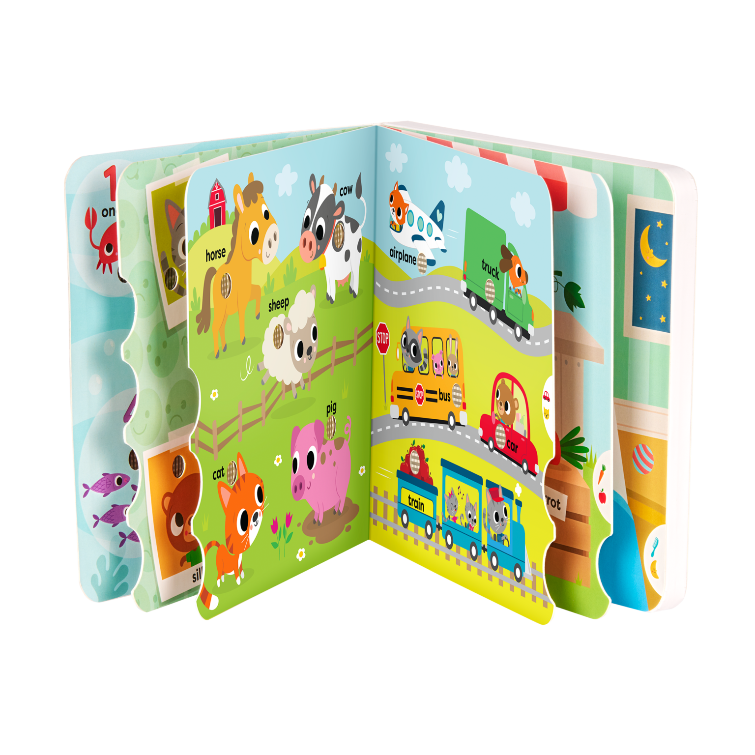 Little Listeners: My First Words | Interactive Audio Board Book | B. toys Little Listeners: My First Words | Interactive Audio Board Book | B. toys
