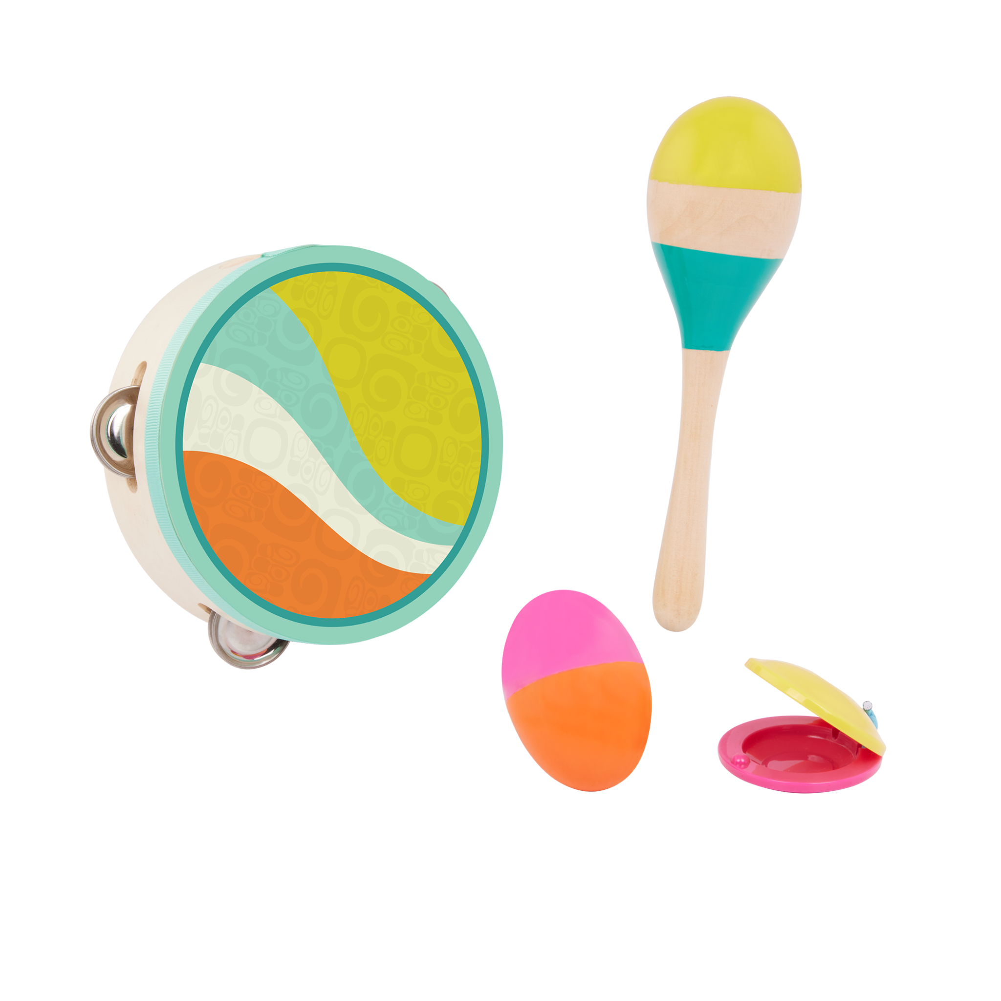 Make a Melody | Wooden Musical Instrument Set | B. toys