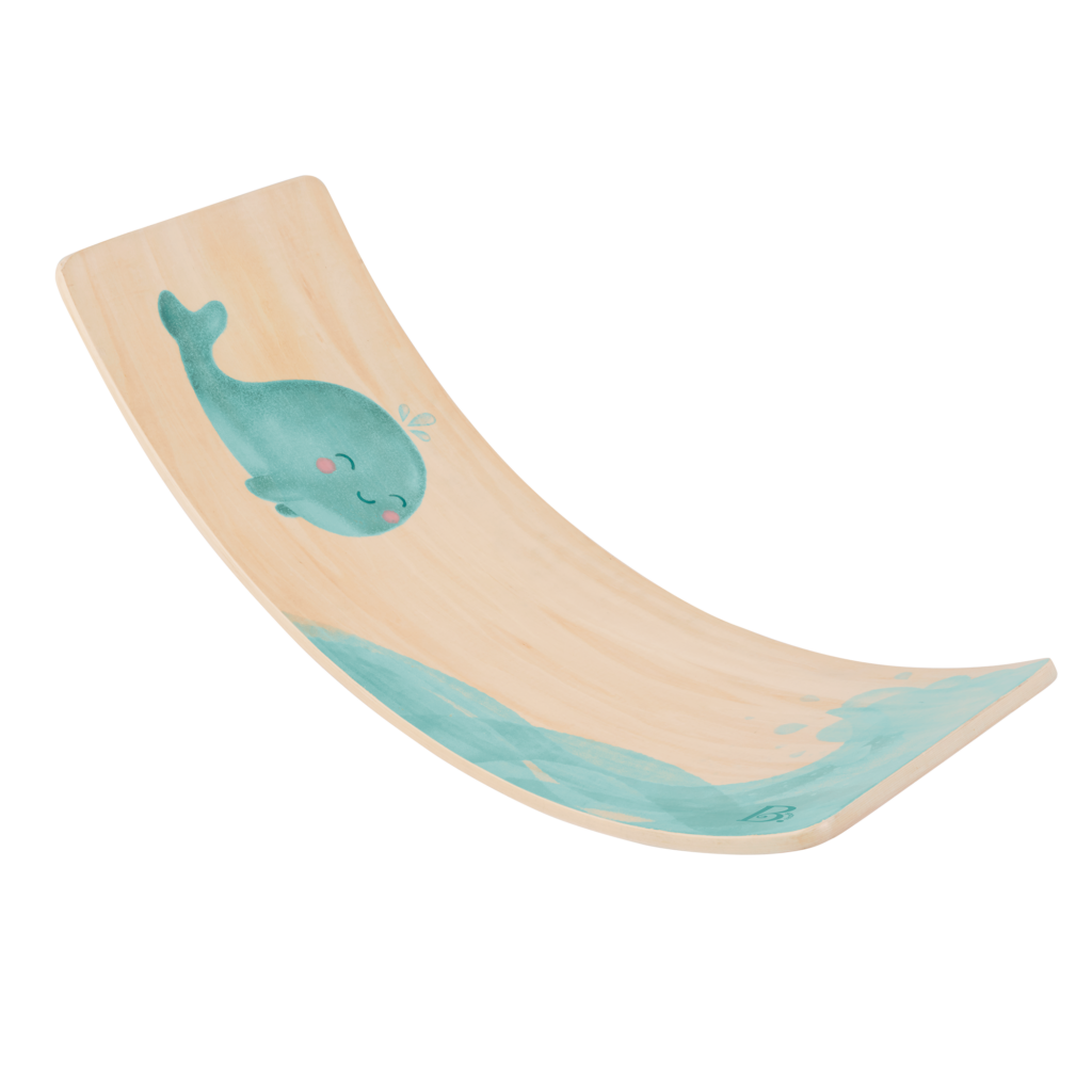 Teeter-Toddler | Wooden Balancing Board | B. spaces