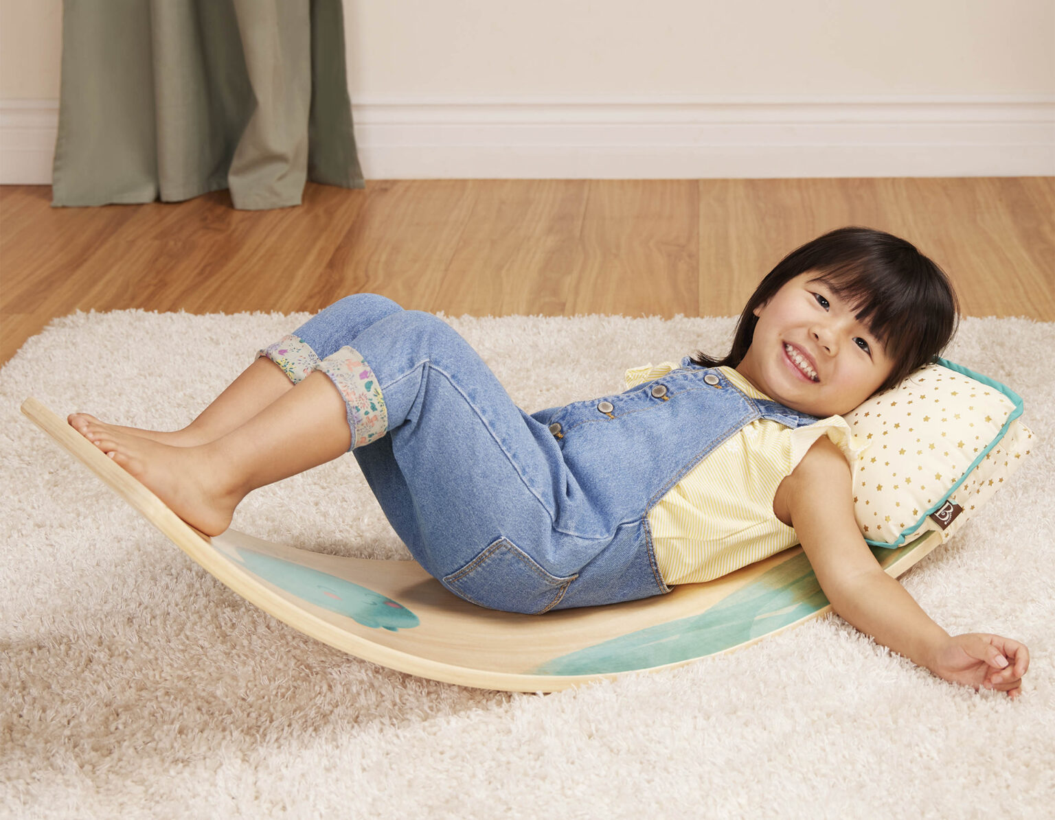Teeter-Toddler | Wooden Balancing Board | B. spaces