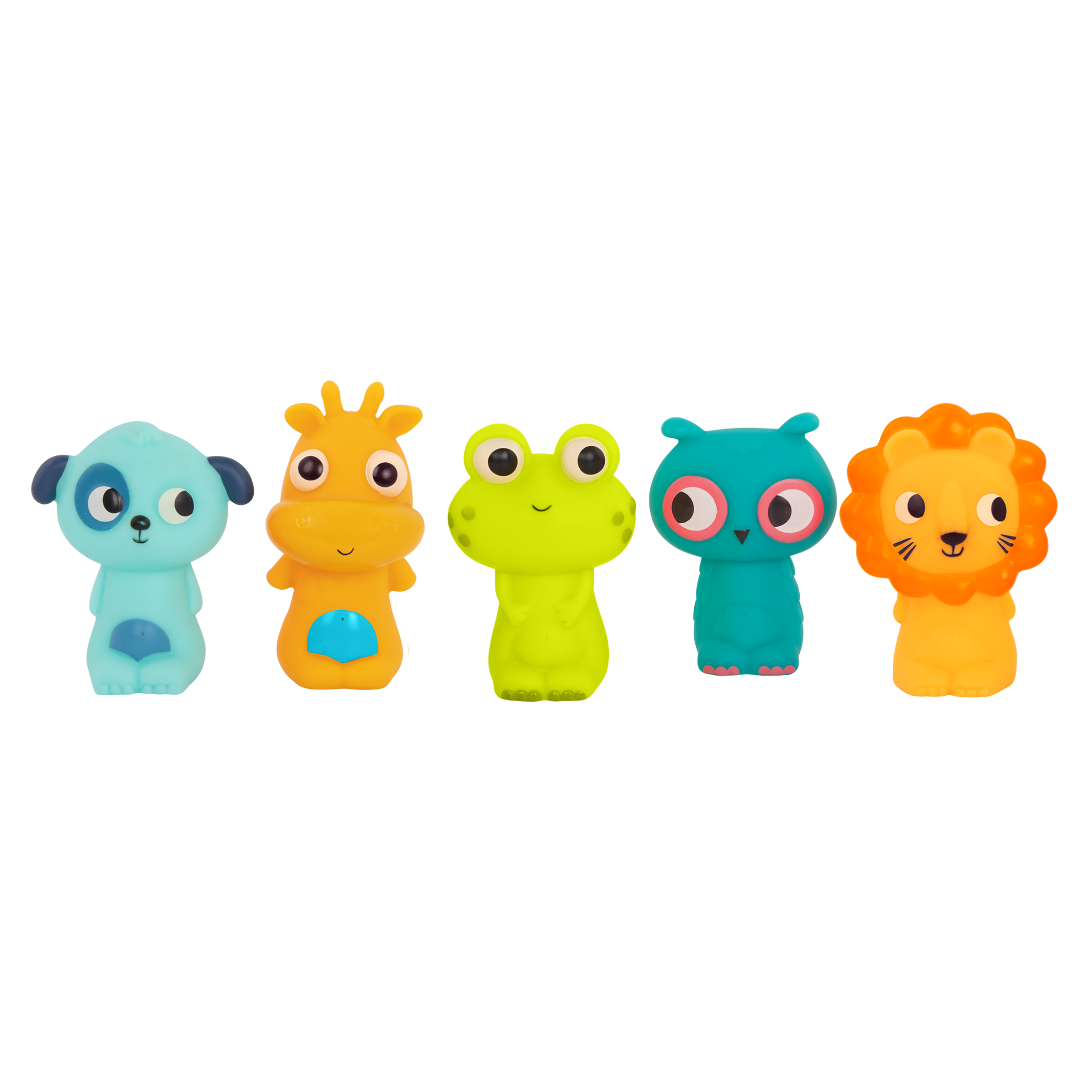 Pinky Pals Crew | Animal Finger Puppets | B. toys