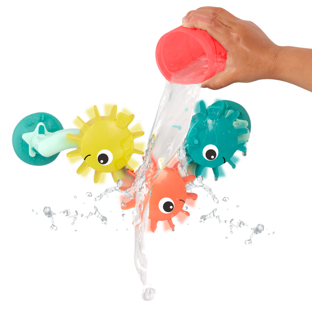 Wonder-full Waterworks | Bath Pump Toy | B. toys
