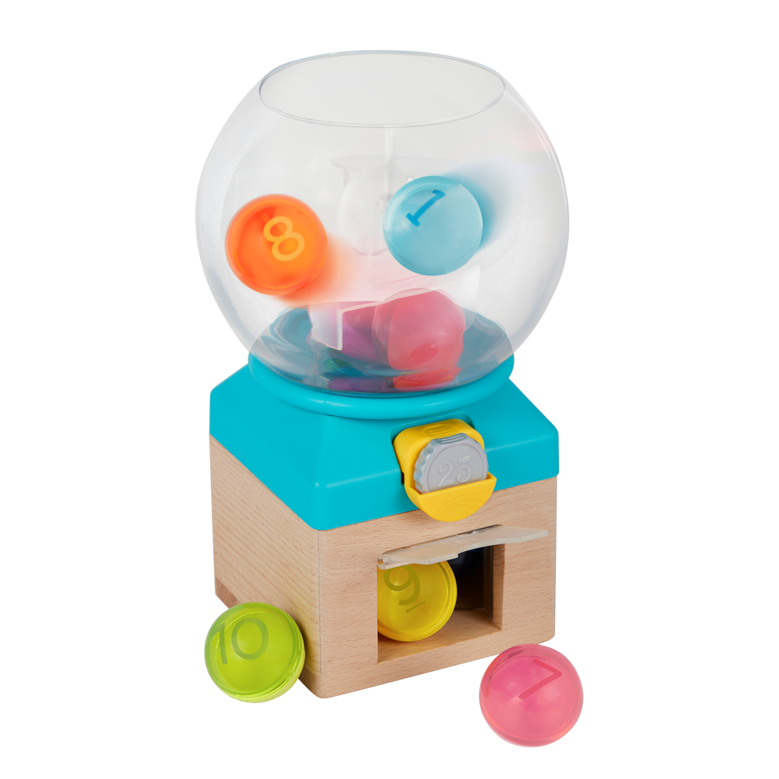Rainbow Gumballs | Counting Gumball Machine | B. toys