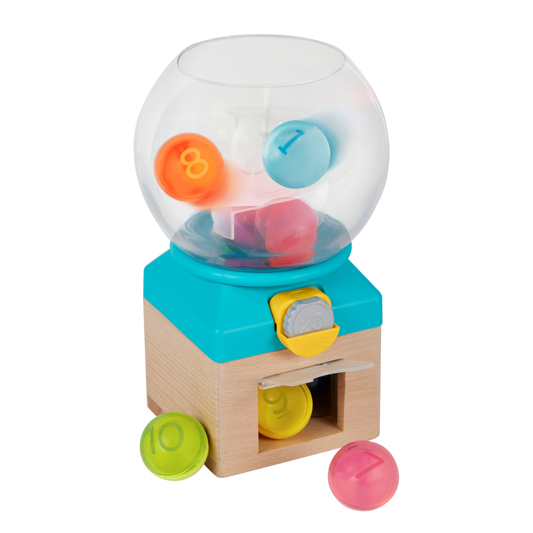 Rainbow Gumballs | Counting Gumball Machine | B. toys