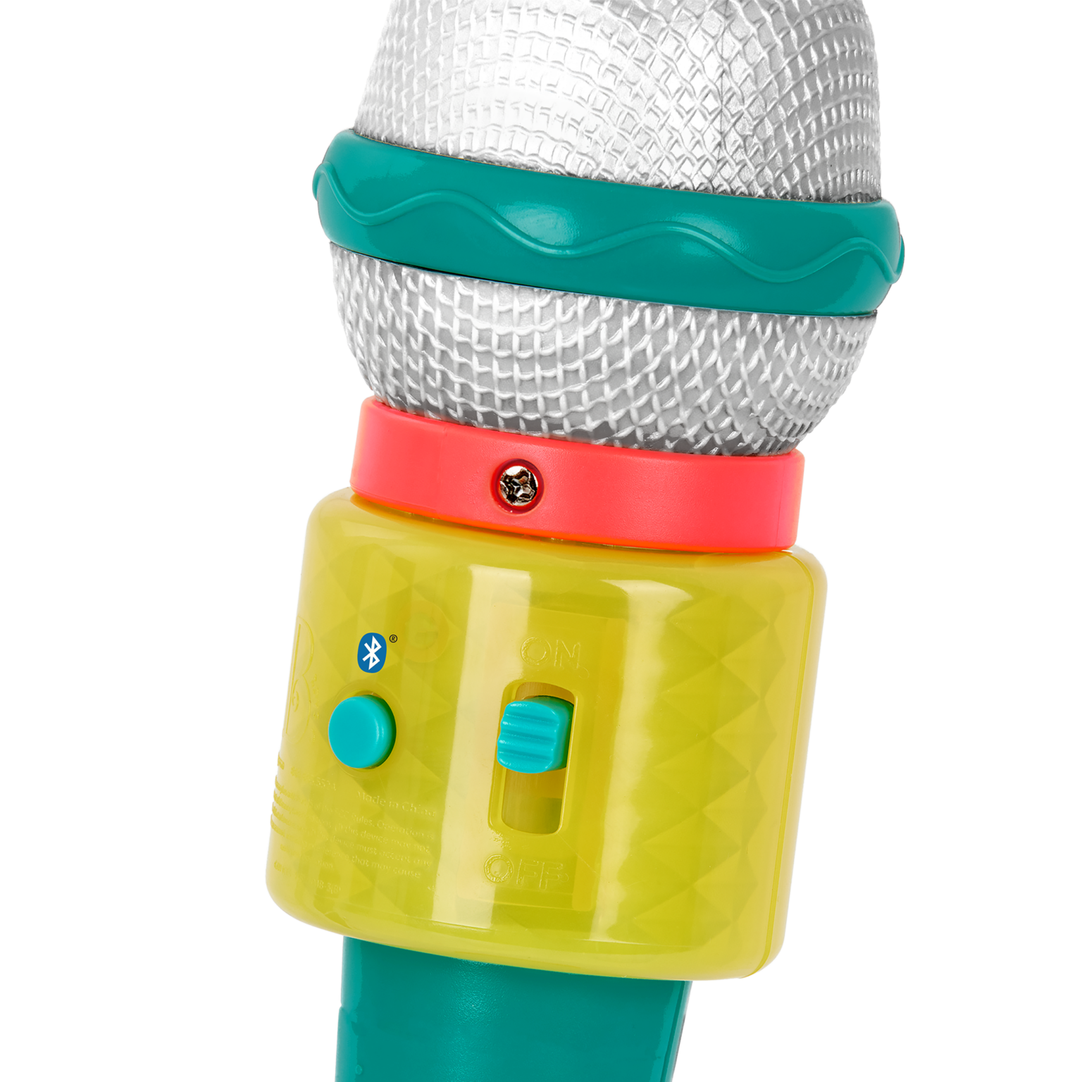 Shinin' Musical Mic | Toy Microphone with Bluetooth | B. toys