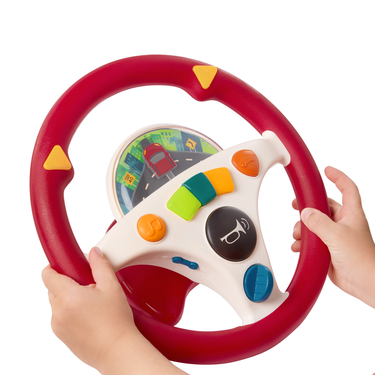 Musical Driving Wheel | Toy Steering Wheel | B. toys
