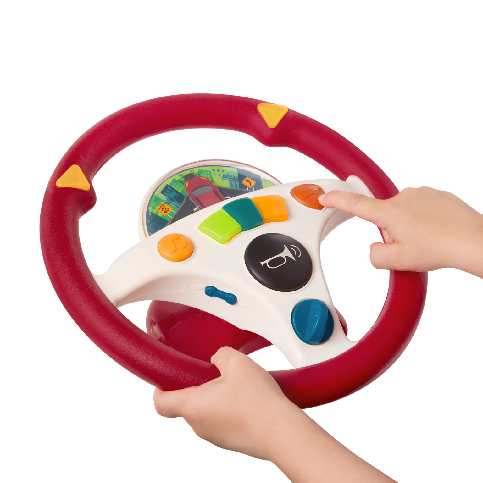 Musical Driving Wheel | Toy Steering Wheel | B. toys