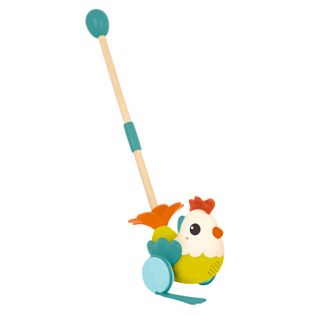 Chick-n-Chase | Animal Push Toy | B. toys