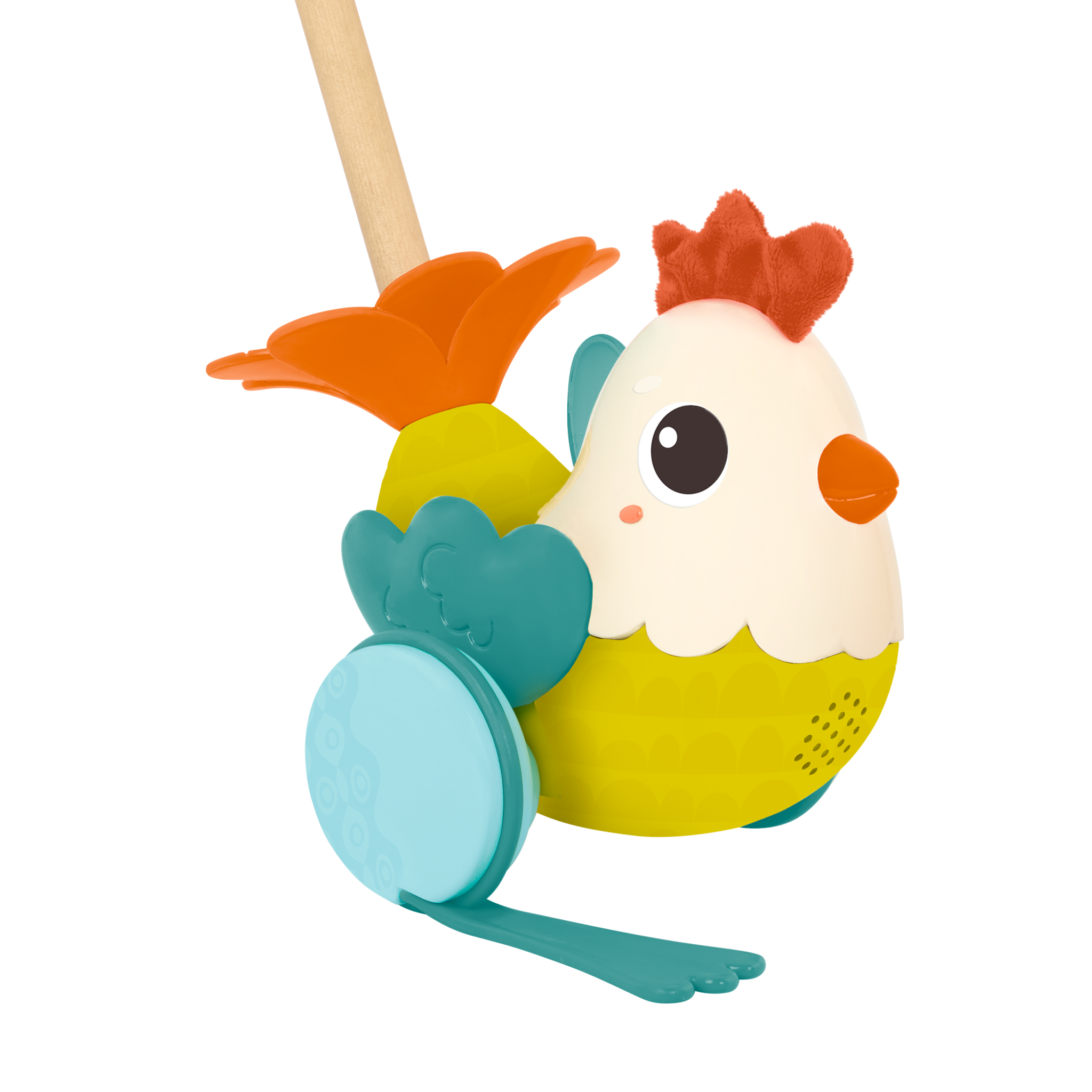 Chick-n-Chase | Animal Push Toy | B. toys